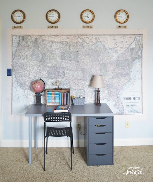 U.S. Time Zone Clocks - Sincerely, Sara D. | Home Decor & DIY Projects