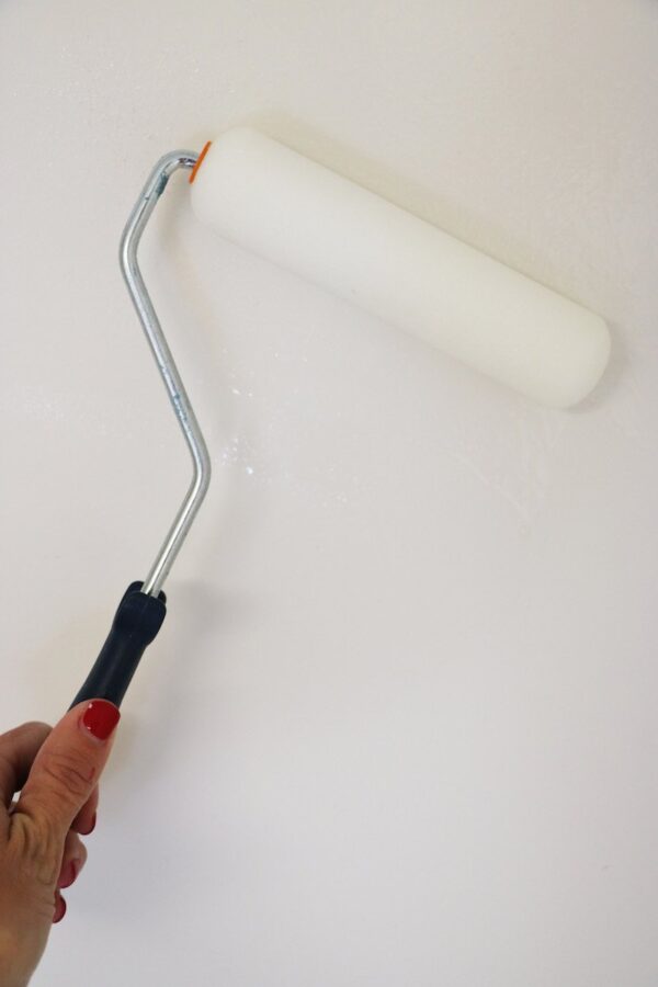 Starched Fabric Wallpaper - Sincerely, Sara D. | Home Decor & DIY Projects