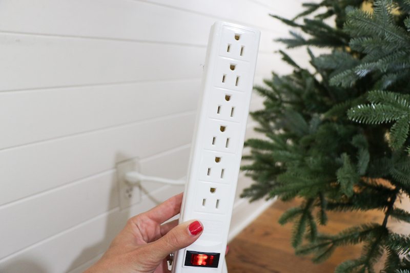 How to Add Christmas Tree Lights - Sincerely, Sara D. | Home Decor ...