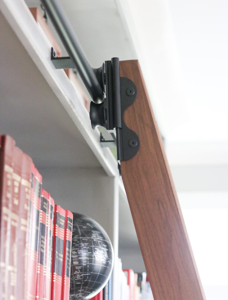 Rolling Library Ladder - Sincerely, Sara D. | Home Decor & DIY Projects