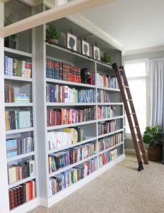 Rolling Library Ladder - Sincerely, Sara D. | Home Decor & DIY Projects