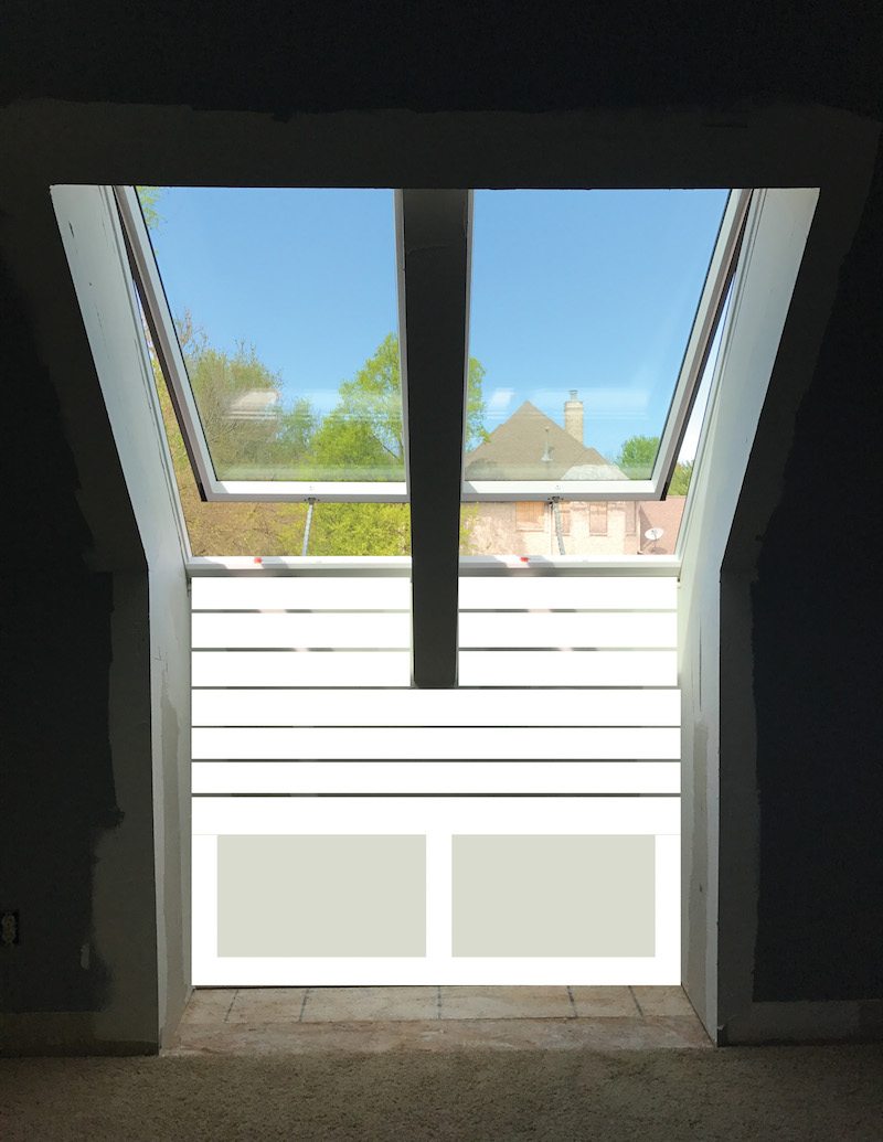 Fifth Wall with VELUX Skylights - Sincerely, Sara D. | Home Decor & DIY ...