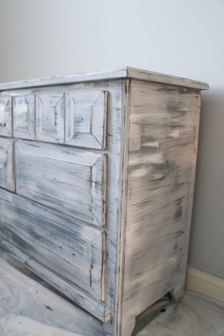 Wood Look Paint Technique - Sincerely, Sara D. | Home Decor & DIY Projects