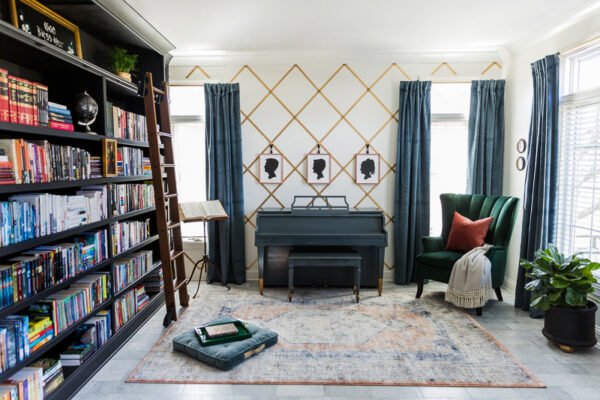 Library Makeover Reveal - Sincerely, Sara D. | Home Decor & DIY Projects