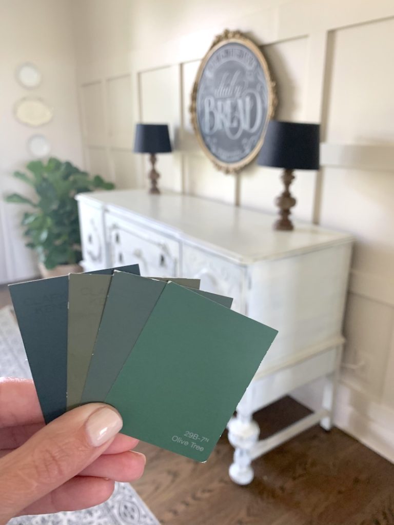 Perfect Moody Green Paint Color - Sincerely, Sara D. | Home Decor & DIY ...