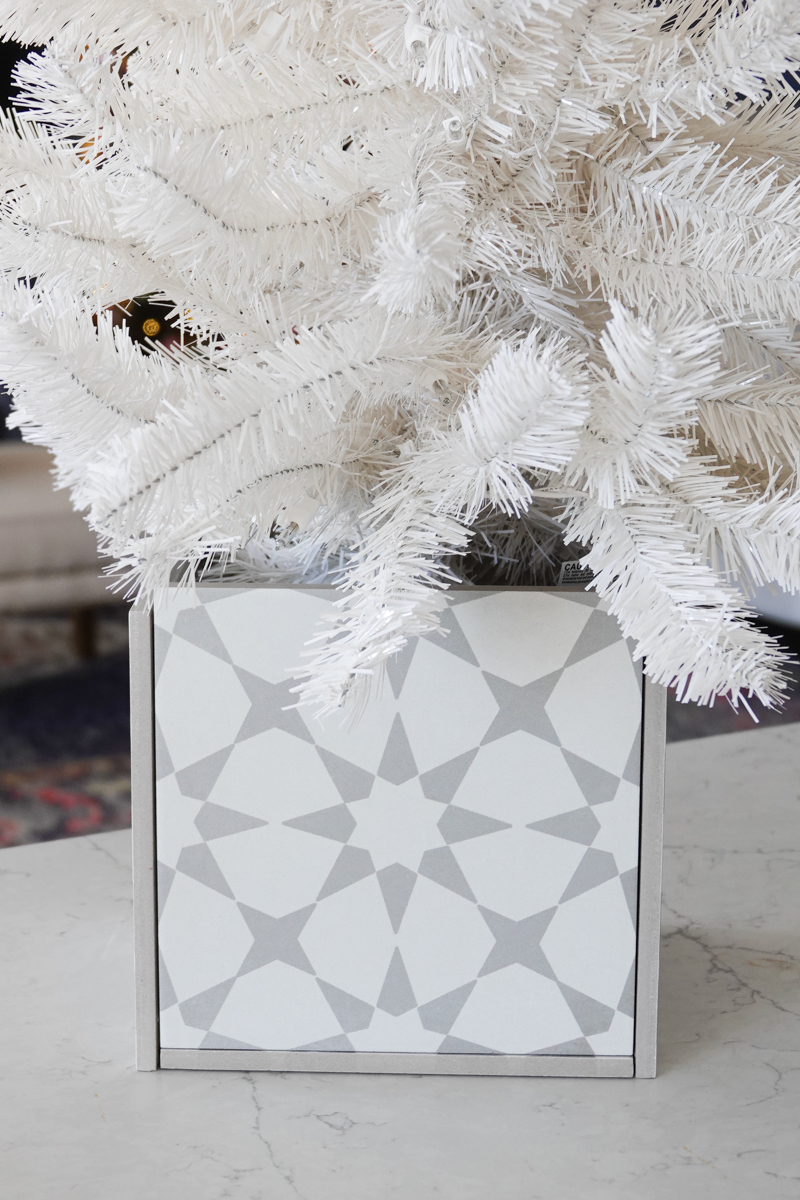 Tile Tree Collar - Sincerely, Sara D. | Home Decor & DIY Projects