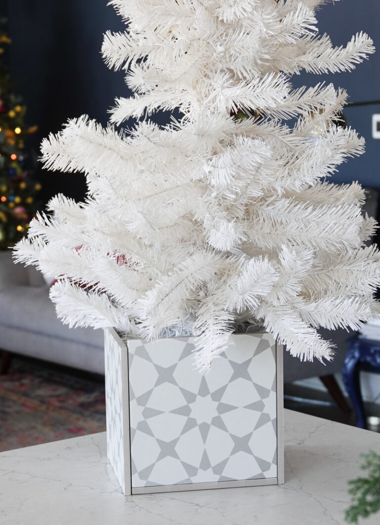Tile Tree Collar - Sincerely, Sara D. | Home Decor & DIY Projects