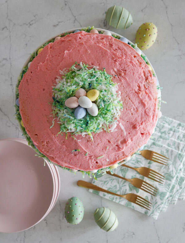 Easy Easter Cake Decor - Sincerely, Sara D. | Home Decor & DIY Projects