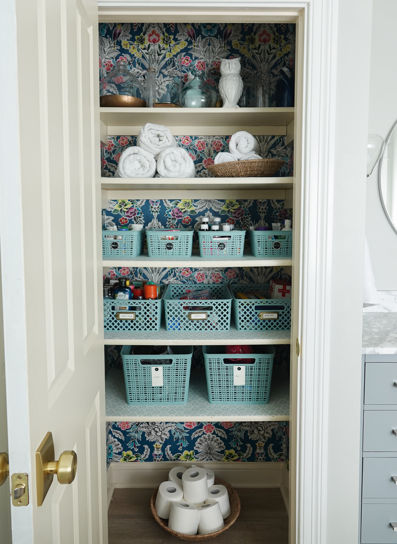 Bathroom Closet Organization - Sincerely, Sara D. | Home Decor & DIY ...