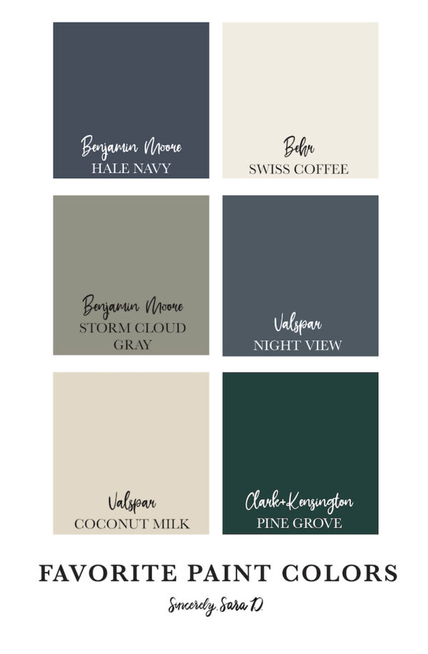 Favorite Interior Paint Colors - Sincerely, Sara D. | Home Decor & DIY ...