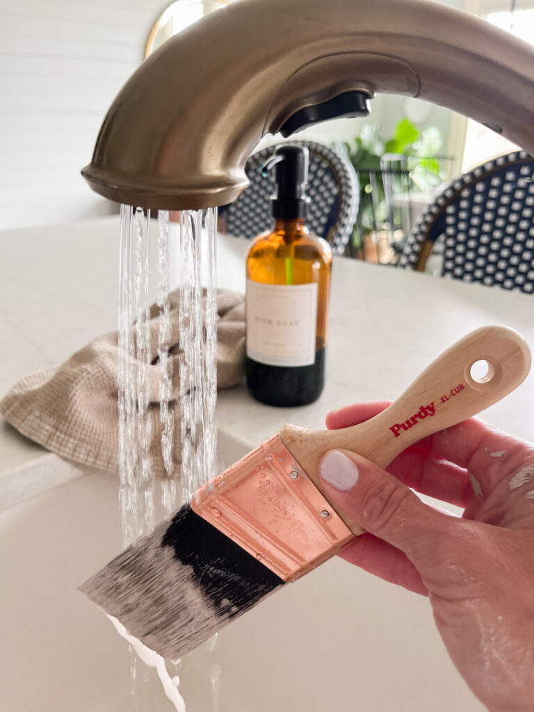 How to Clean Paintbrushes - Sincerely, Sara D. | Home Decor & DIY Projects