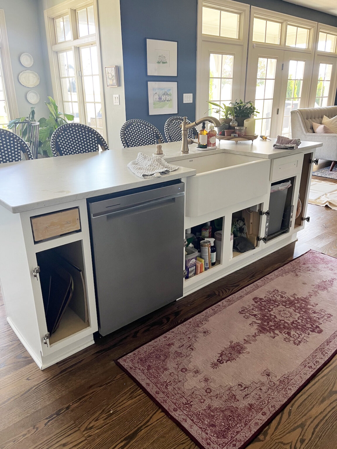 Create Your Own Island Escape: Add Color to Your Kitchen Island ...